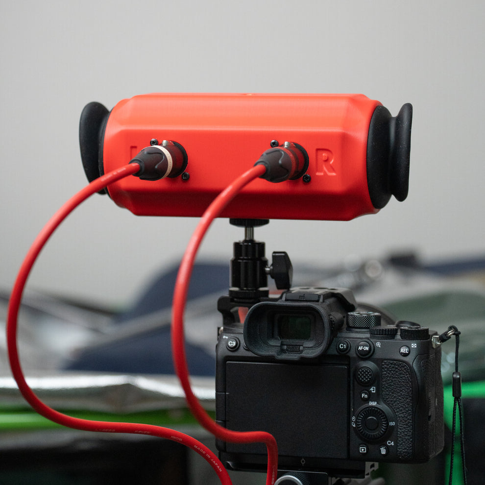 Seraph X Gen 2 Binaural Microphone – Halo Microphones